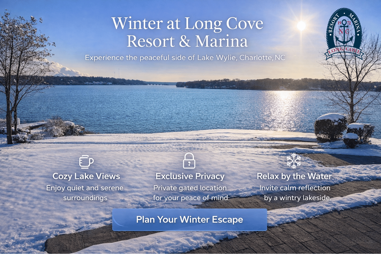 Winter Escape: Discover the Quieter Side of Lake Wylie - Long Cove ...